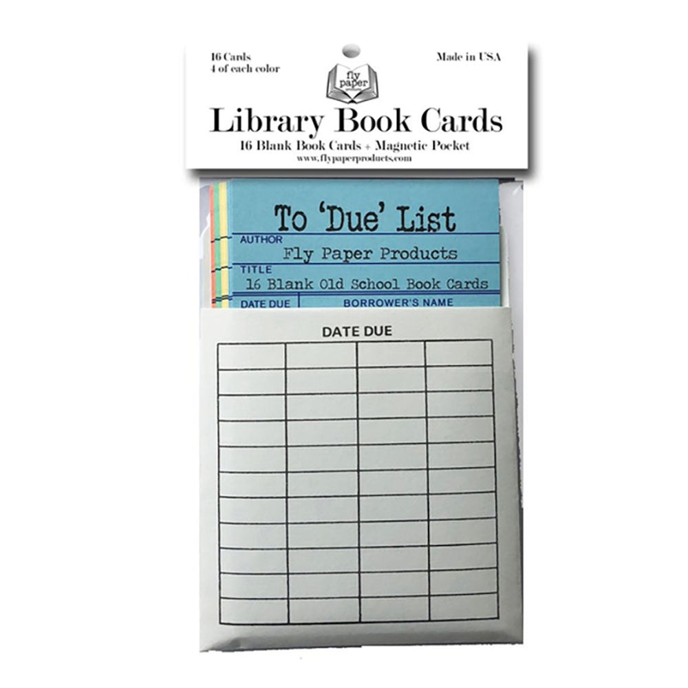 Library Book Card Magnetic Memo – Repurfect