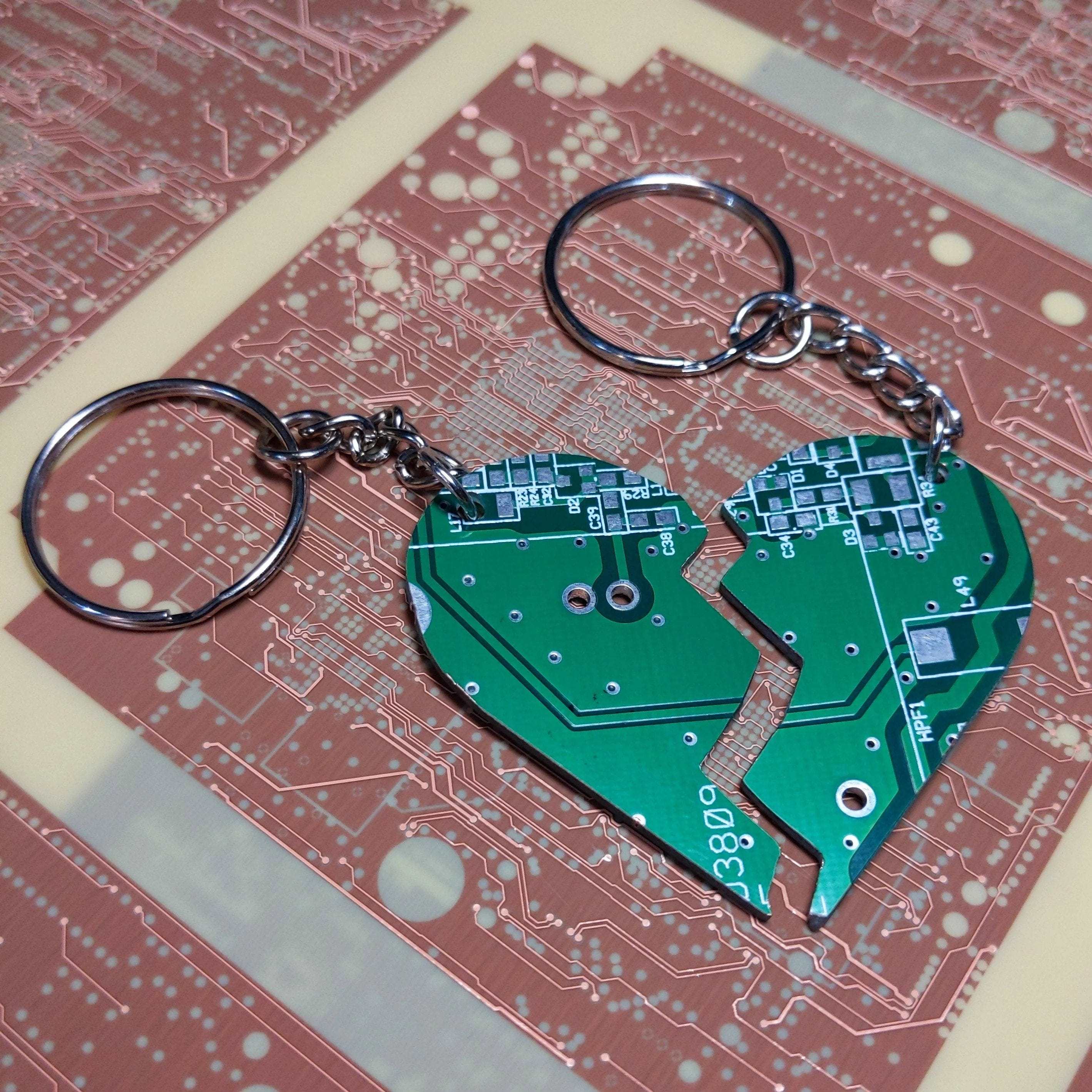 Circuit Board Keychains - BFF Set – Repurfect